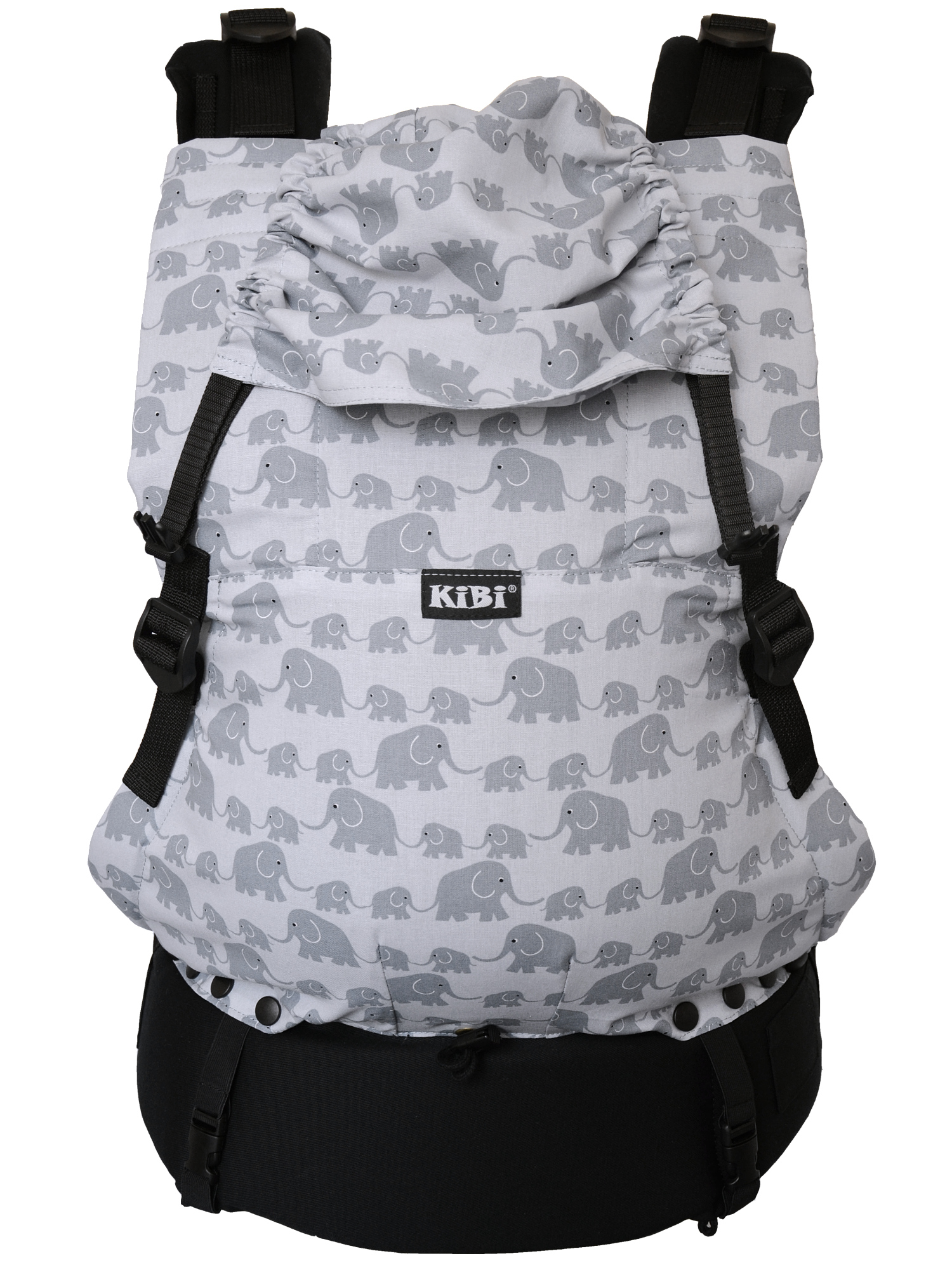 KiBi EVO Elephants - waist belt type: soft waist belt filling :: KiBi