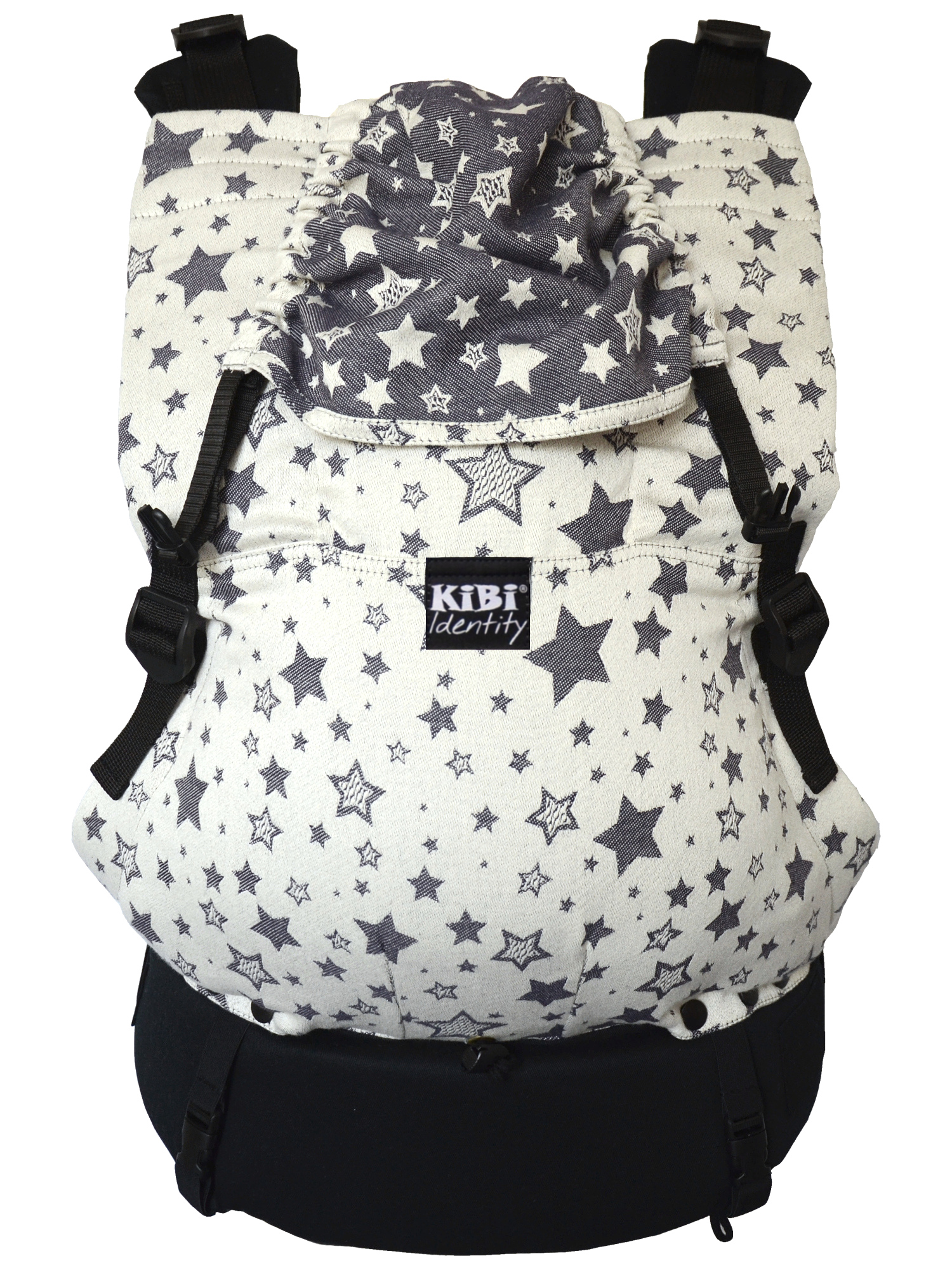 KiBi EVO Dark-blue Stars - waist belt type: firm waist belt filling :: KiBi