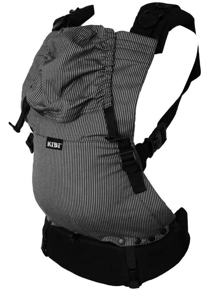 KiBi EVO BW Stripes - waist belt type: soft waist belt filling :: KiBi
